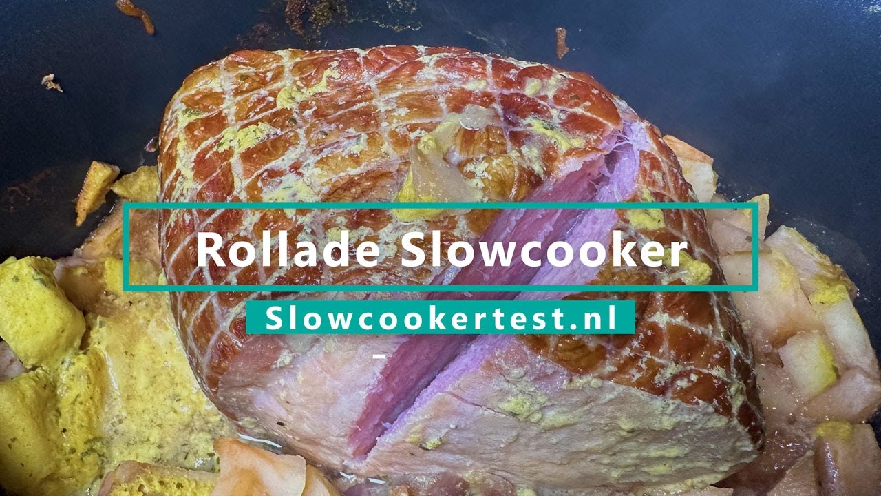 Rollade slowcooker met honing en mosterd | Ideale kooktijd en tips ...