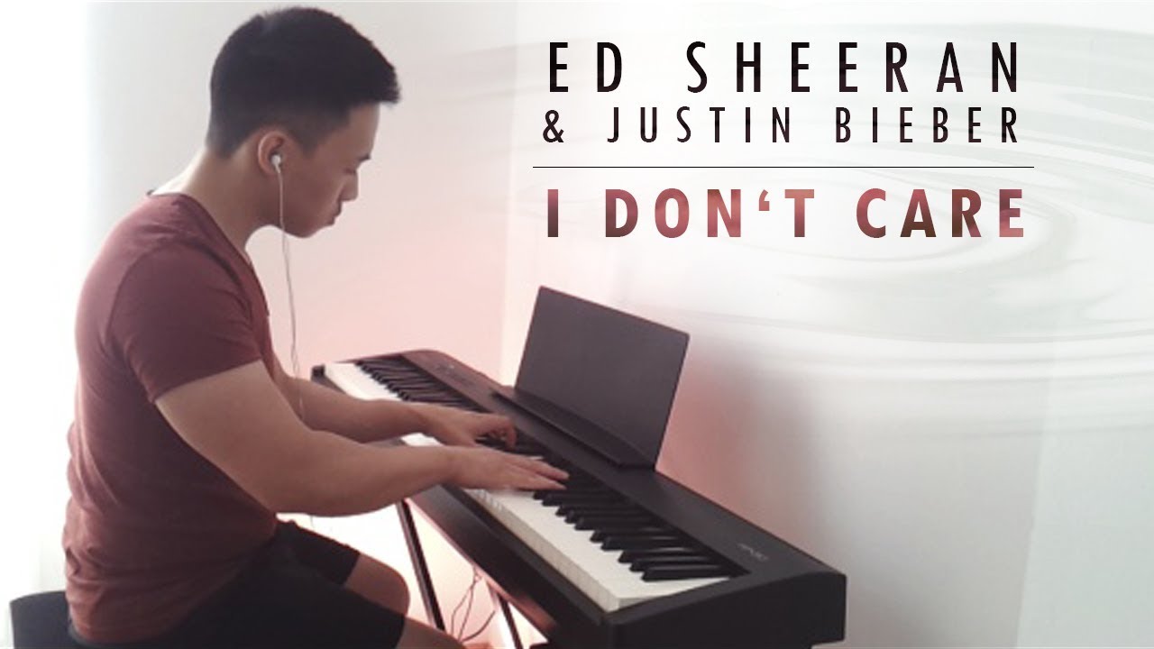 Ed Sheeran - I Don't Care [ft. Justin Bieber] (piano cover by Ducci ...