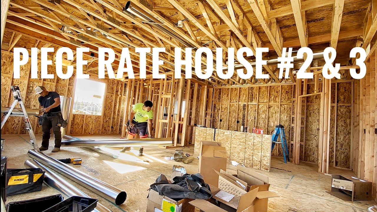 HVAC Installation | 2 days 2 full system | new construction - YouTube