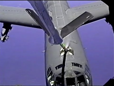 Bomber Air Refueling Boom Limits Demo - YouTube