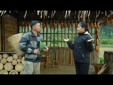 Tu Cam was very surprised to see the kind man Chuyen again at his new home