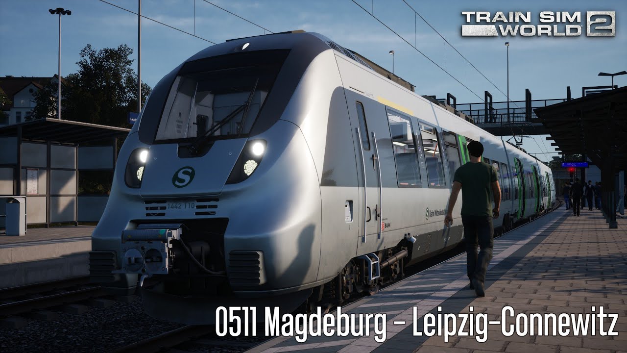 0511 Magdeburg - Leipzig-Connewitz - Rapid Transit - BR 1442 - Train ...