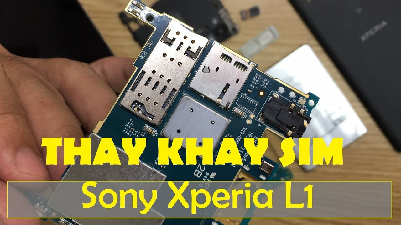 Khay Sim Sony L1, Sửa Điện Thoại Sony Xperia L1 Dual G3312 Không Nhận ...