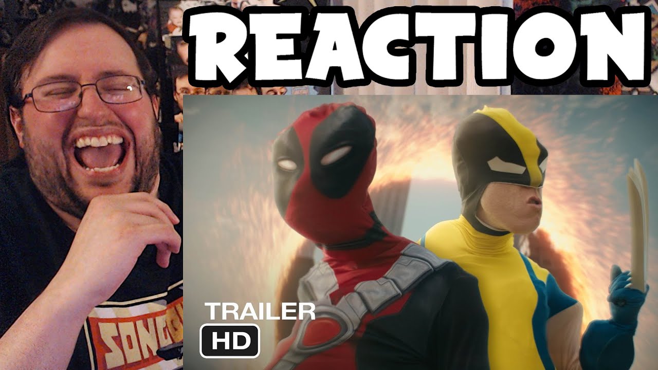 Gor's "Doodpool & Wooverine Movie Trailer by Laugh Over Life" REACTION ...