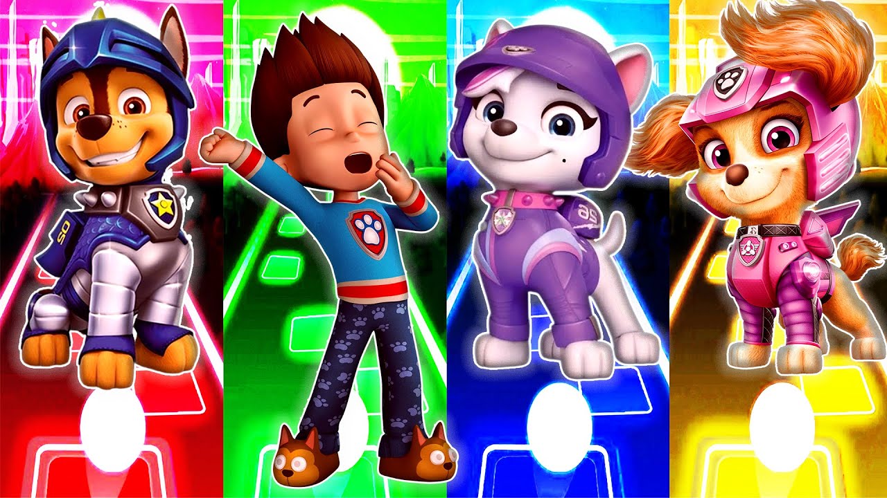 Paw Patrol Chase vs Paw Patrol Ryder vs Paw Patrol Roxi vs Paw Patrol ...