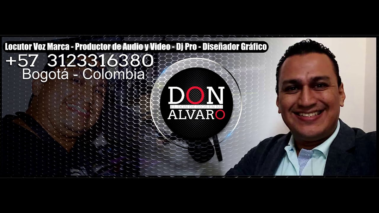 DEMO DON ALVARO THE VOICE TALENT 2020 - YouTube