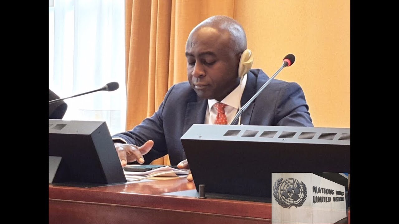 Ade Adebajo- speaks @ the United Nations in Geneva, Switzerland.'19 ...