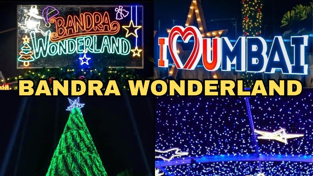 Mumbai Decorated With Light for CHRISTMAS & NEW YEAR | Bandra ...