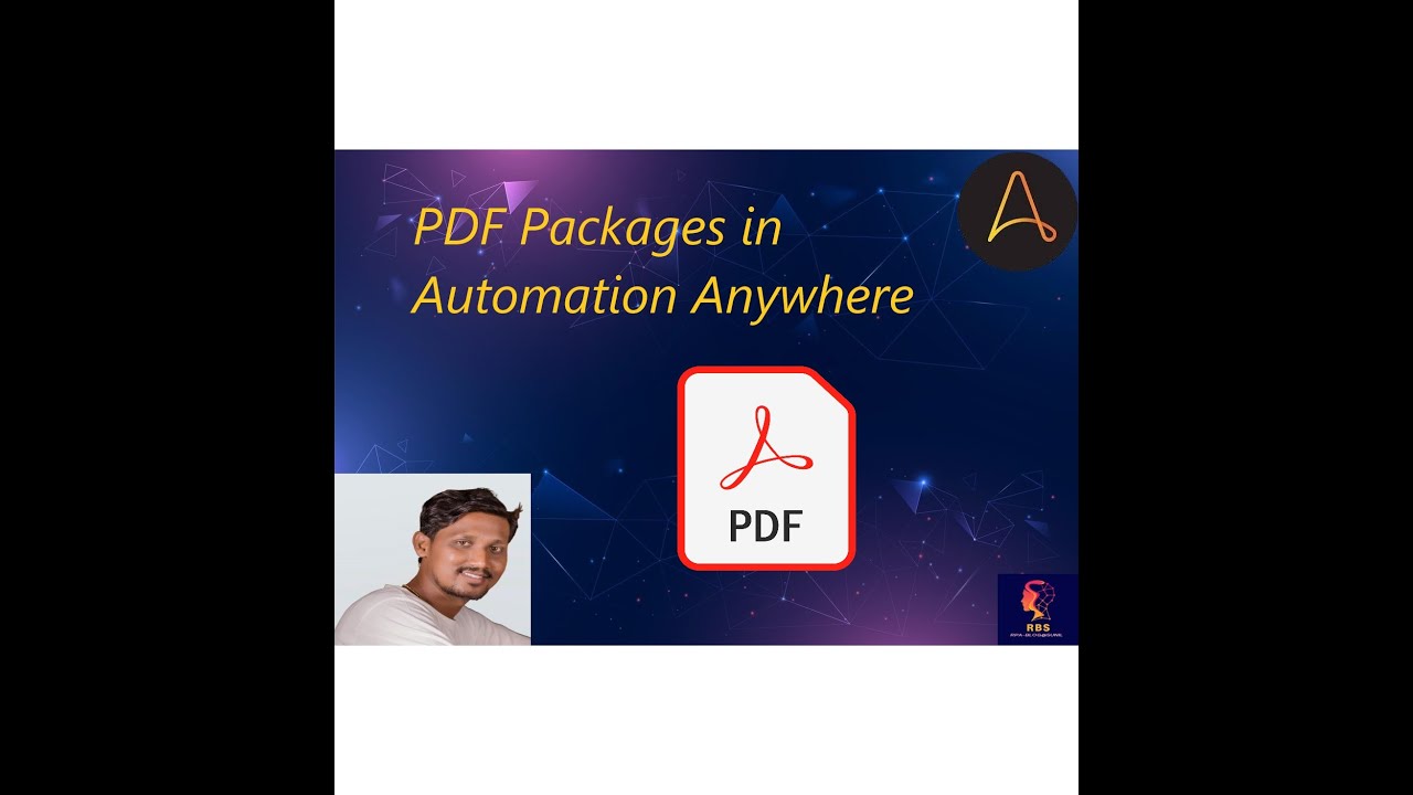 20. PDF Packages in Automation Anywhere - YouTube