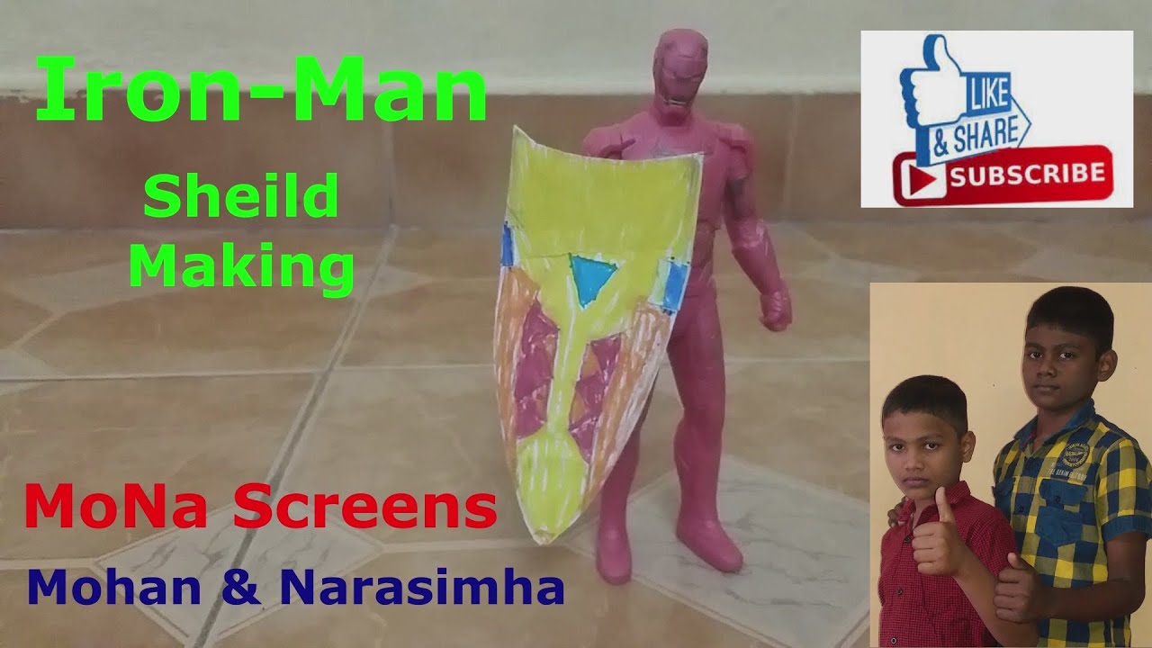 Iron Man Sheild Making - YouTube