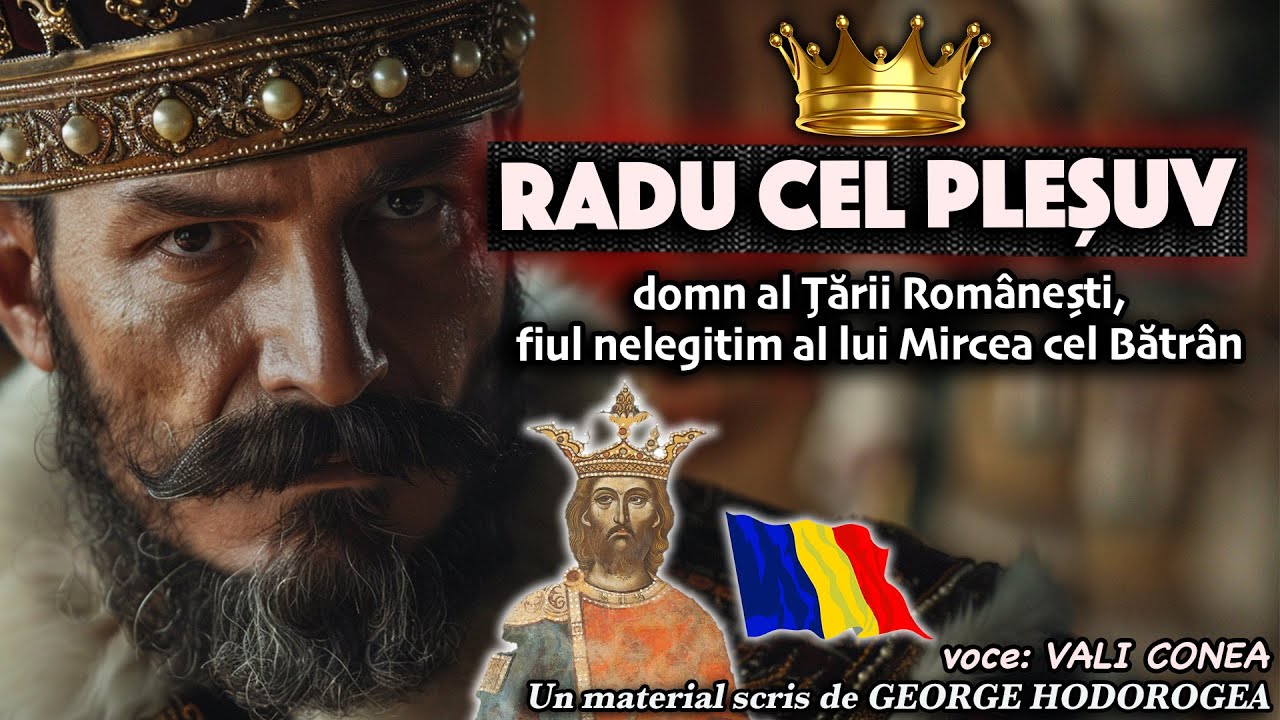 Radu cel Plesuv, domn al Tarii Romanesti, fiul nelegitim al lui Mircea ...