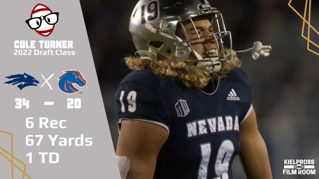 Cole Turner (Nevada TE) vs Boise State (2021) - YouTube