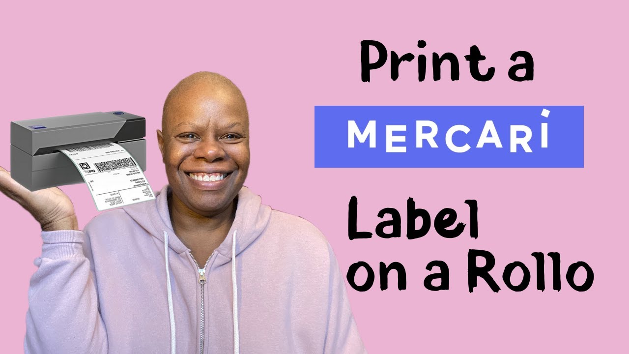How To Print A Mercari Label Rollo Thermal Printer YouTube How To Print A Mercari Label Rollo Thermal Printer YouTube