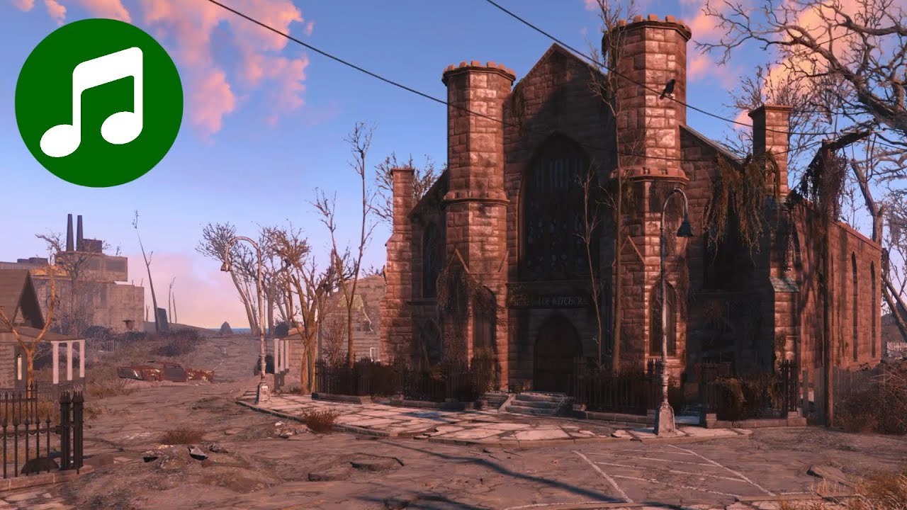 FALLOUT 4 Ambient Music & Ambience 🎵 Museum of Witchcraft (Fallout 4 ...
