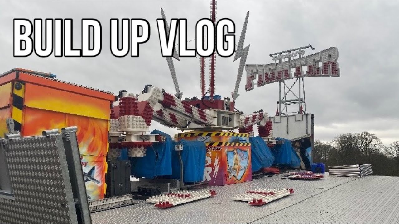 Blackburn Easter Fair Build Up Vlog March 2024 - YouTube