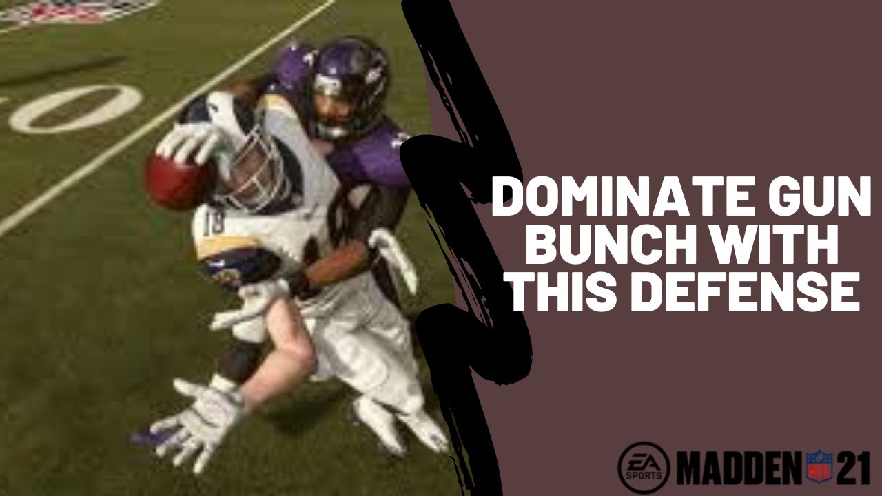 Madden 21 - The Best Gun Bunch Defense For the Madden Classic| A ...