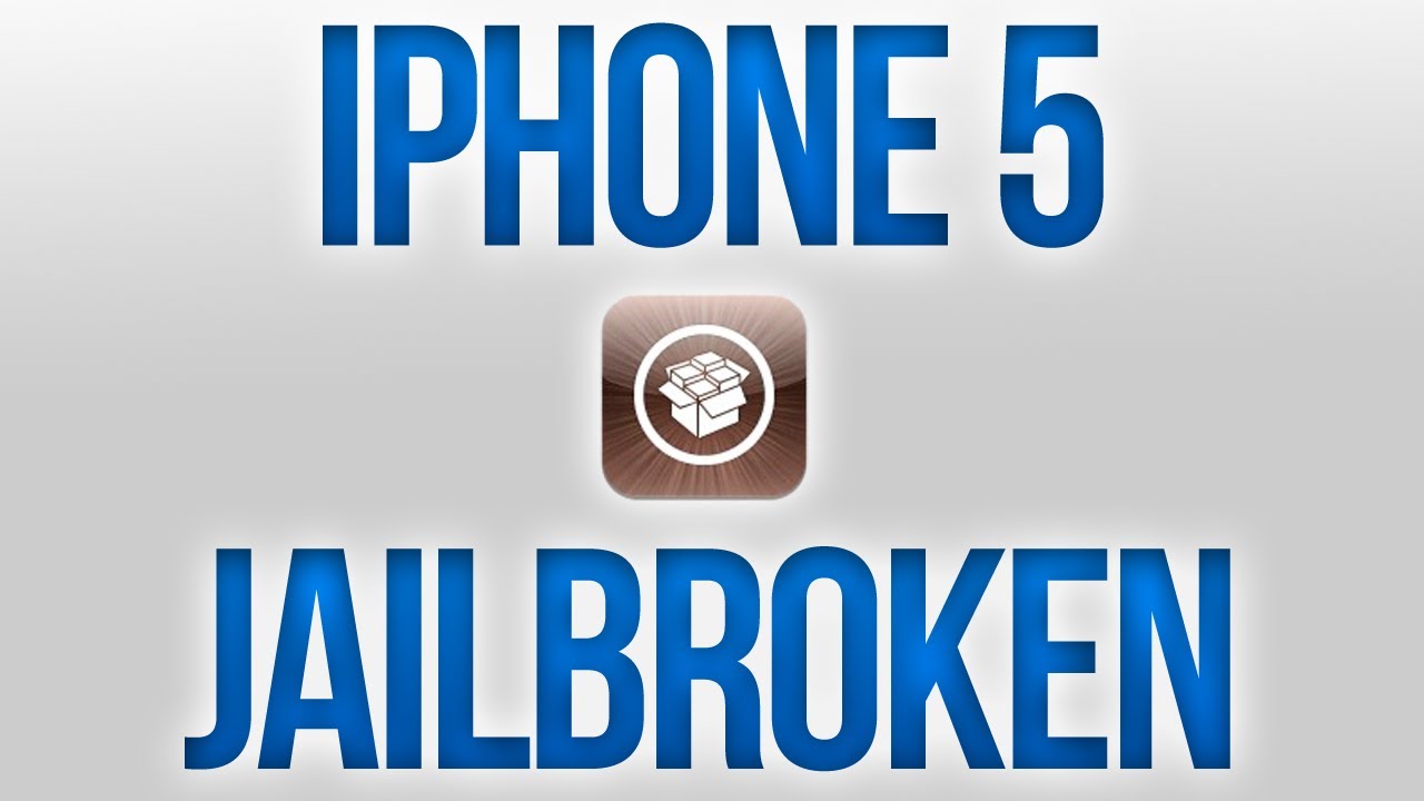 iPhone 5 Jailbreak - YouTube