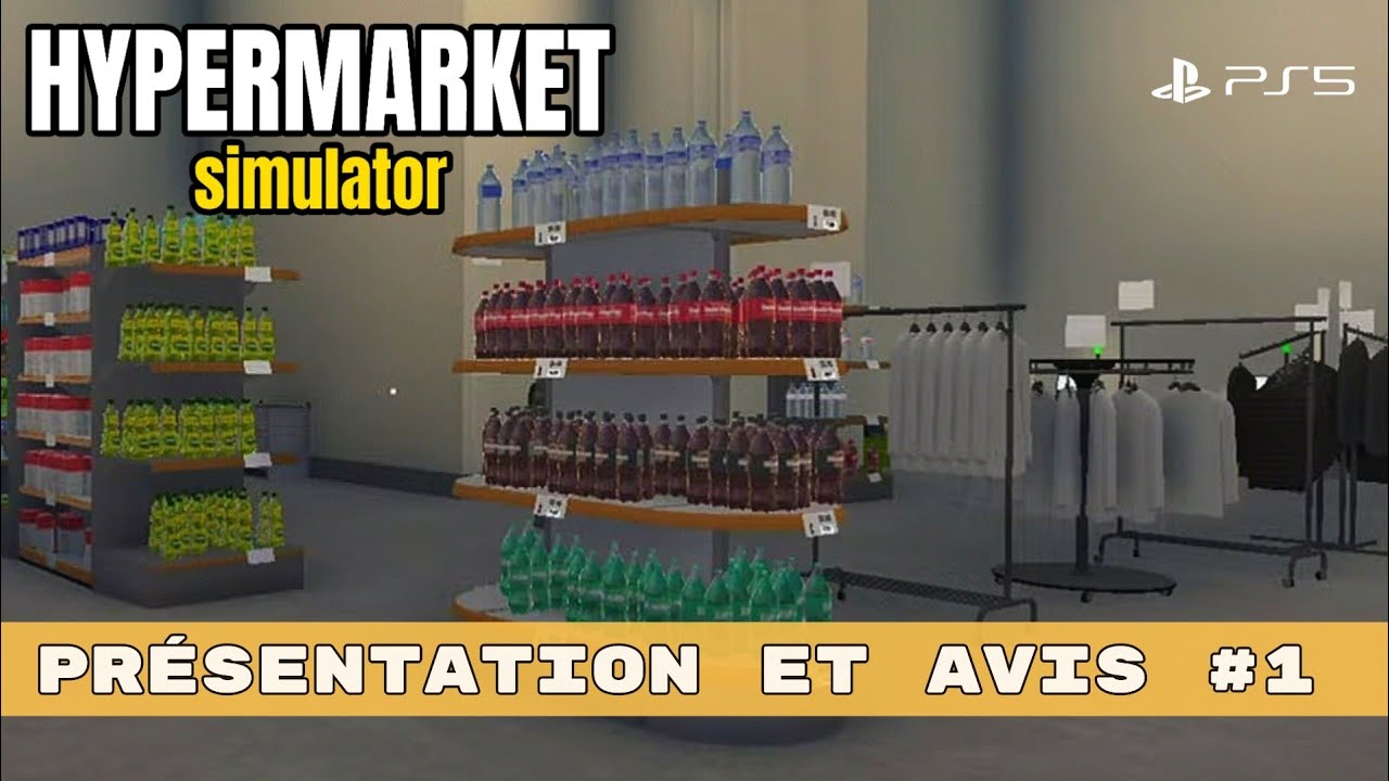 Hypermarket Simulator-Présentation et Avis / MAJ 7 Avril (PS5) [FR ...