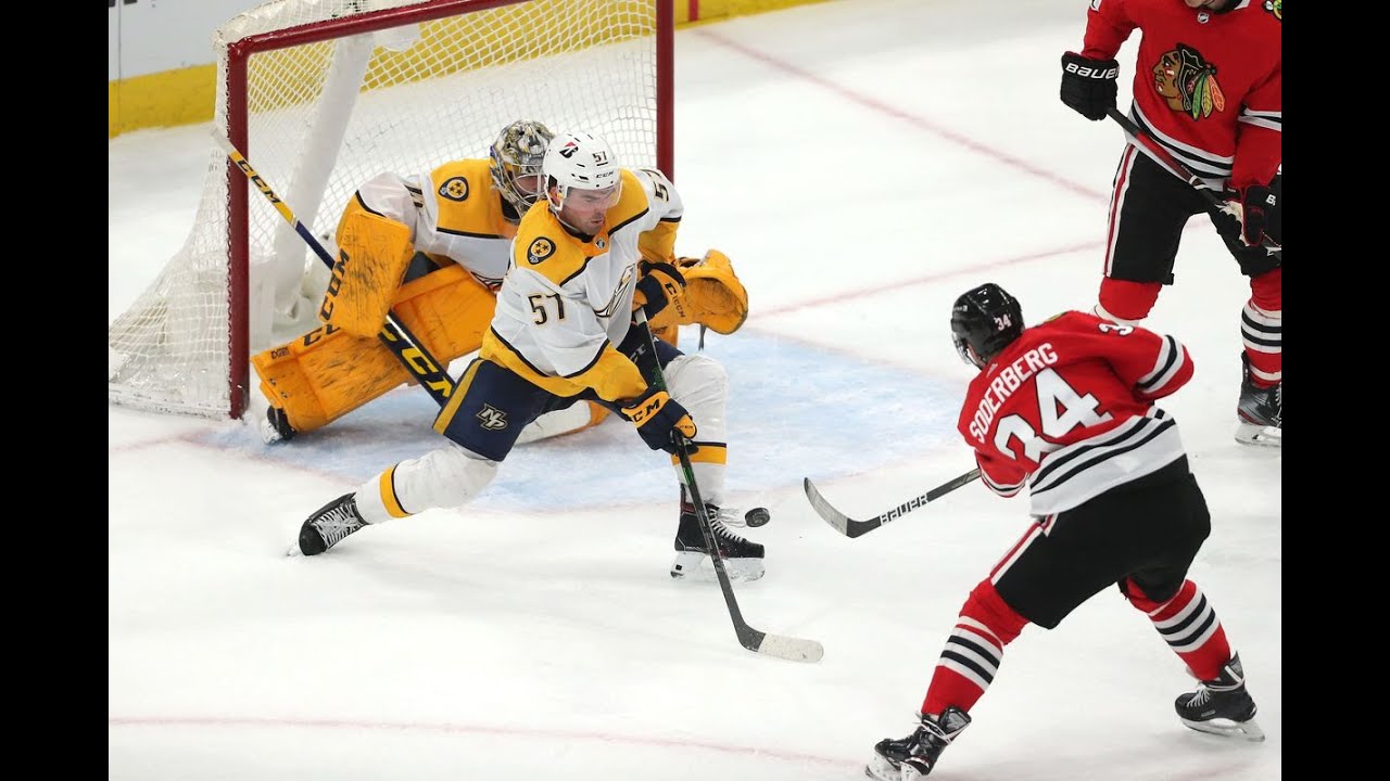 Reviewing Blackhawks vs Predators April 3rd Game - YouTube