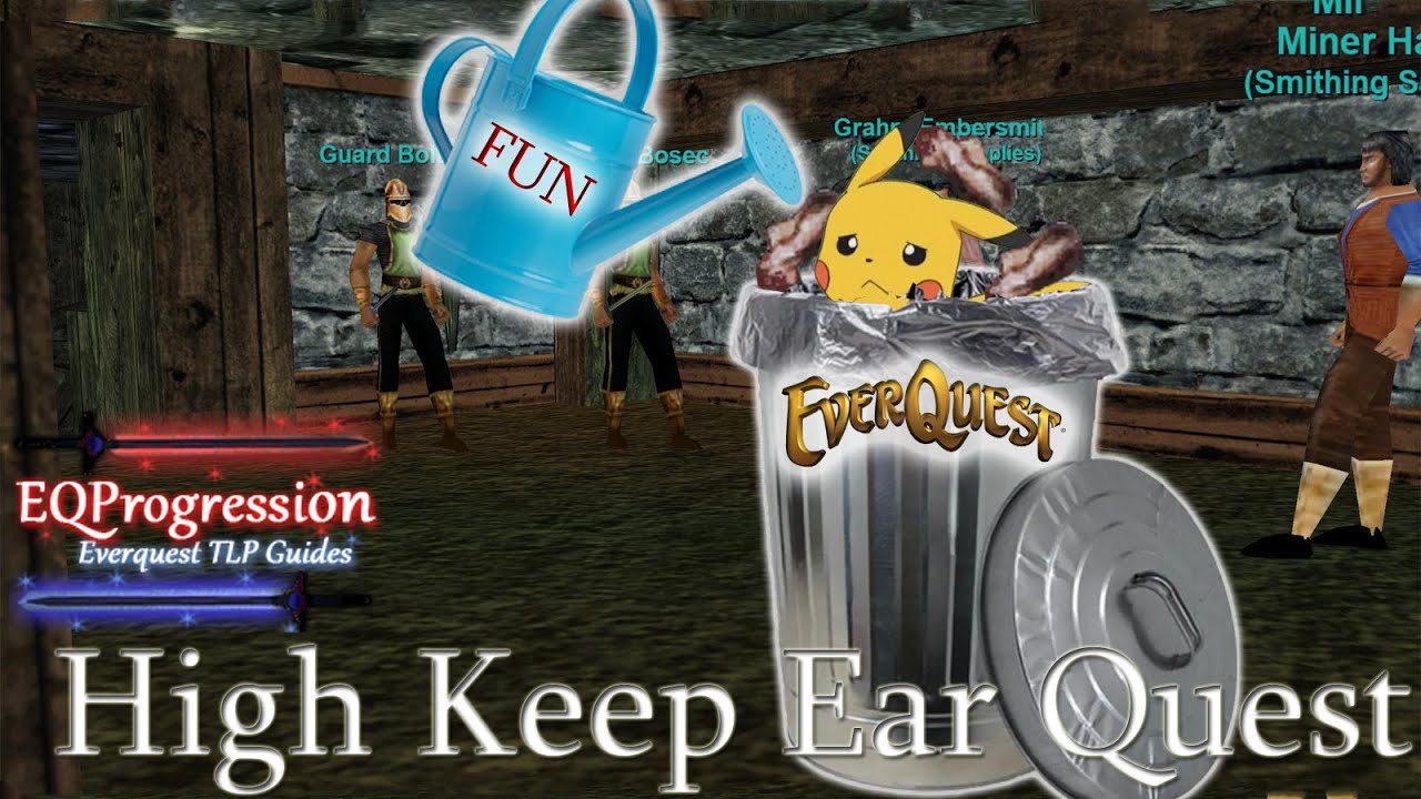 Everquest - High Keep Left Goblin Ear Quest - YouTube