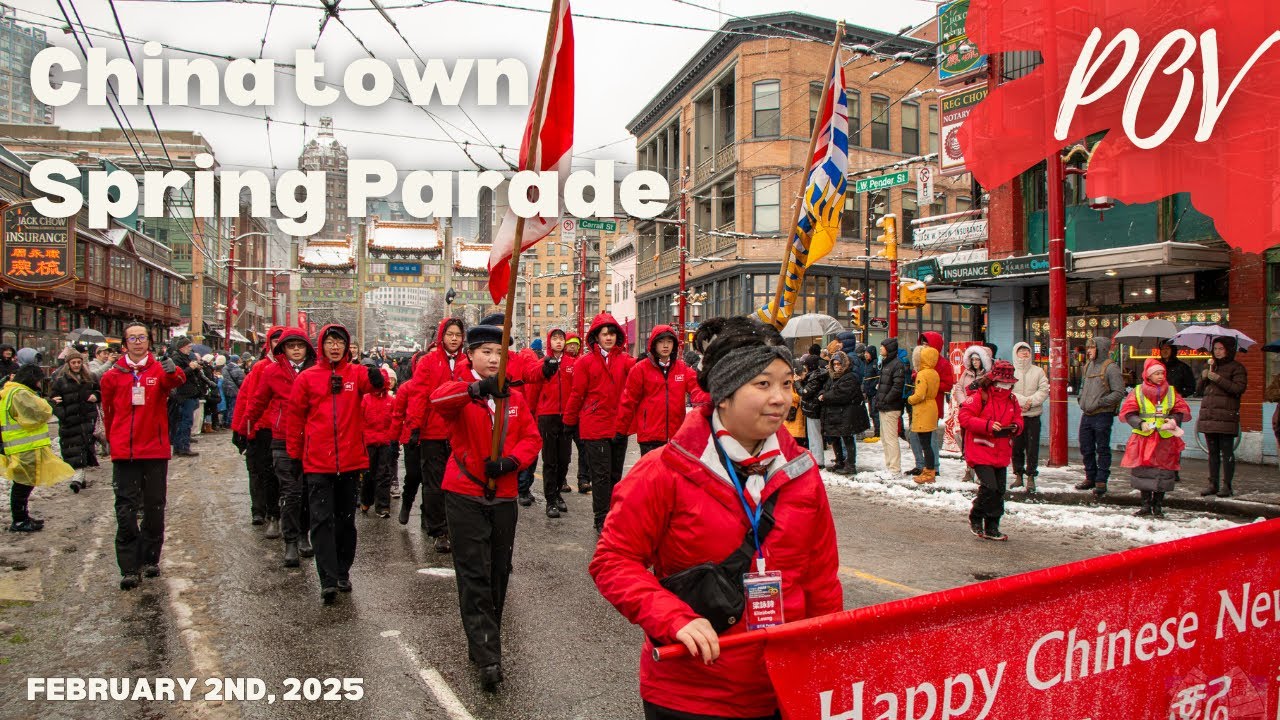 2025 Vancouver Spring Parade Marching POV - YouTube