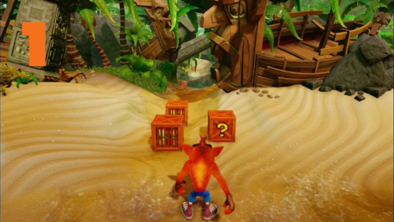 Insane start:Crash bandicoot part 1 N. Sane Trilogy - YouTube