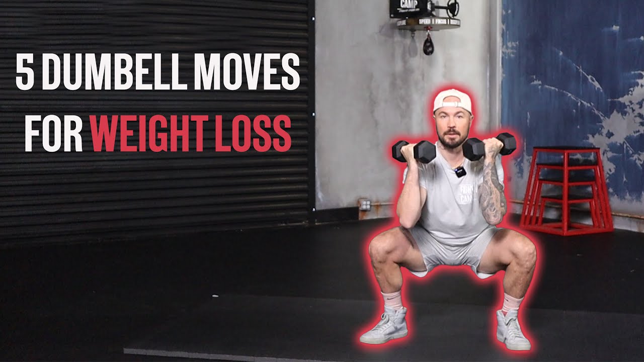 Dumbbell Fat-Burning Workout: Top 5 Exercises for Weight Loss - YouTube
