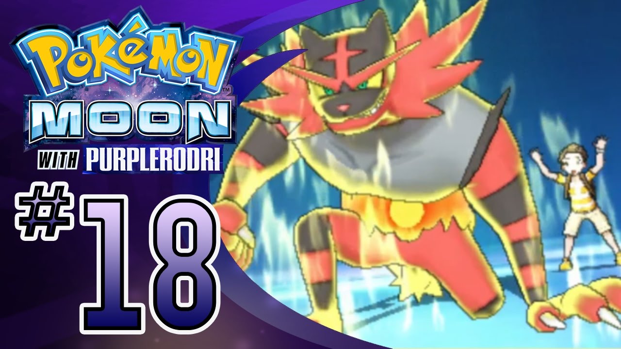 Let's Play Pokemon: Sun and Moon - Part 18 - Rival Orange & Incineroar ...