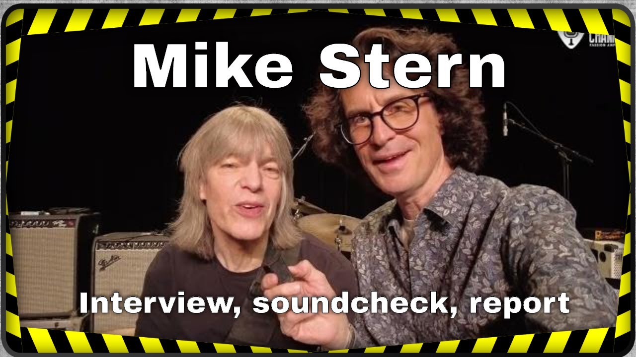Mike Stern interview, soundcheck and concert excerpts in France - YouTube
