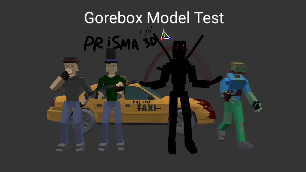 Gorebox Model Test | Prisma 3D - YouTube