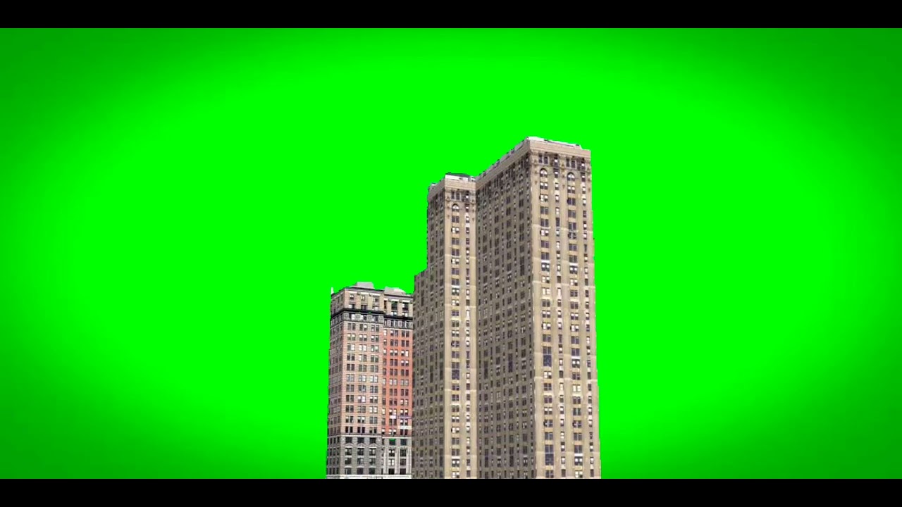 BUILDING COLLAPSE GREEN SCREEN - YouTube