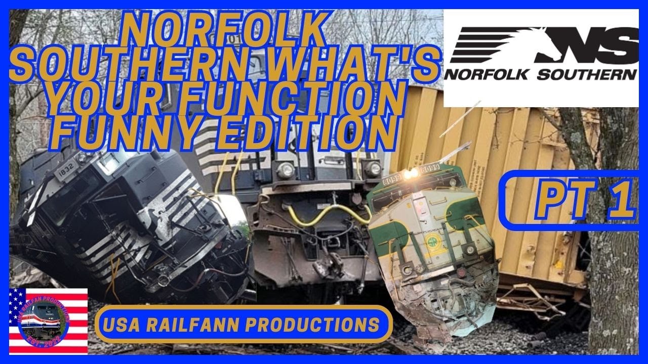 Norfolk southern what's your function funny edition - YouTube