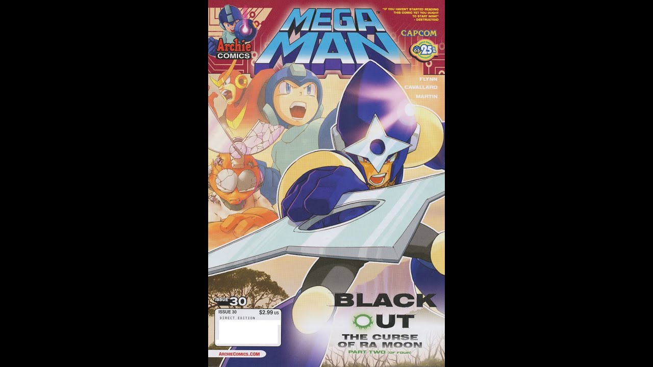 Mega Man Comic Issue 30: "The Curse of Ra Moon" Part 2 [Phases of Evil ...