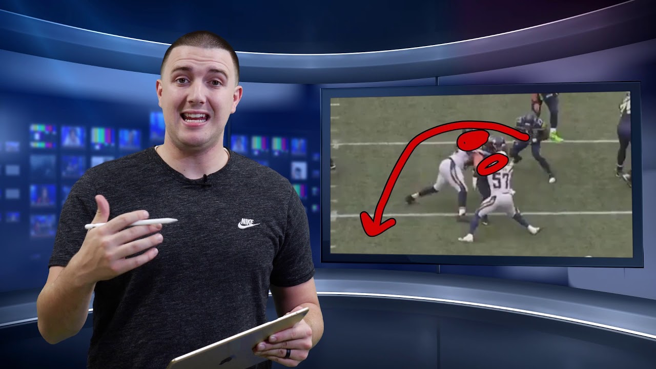 Jake Heaps' Film Room on Seahawks vs Chargers - wk9 - YouTube