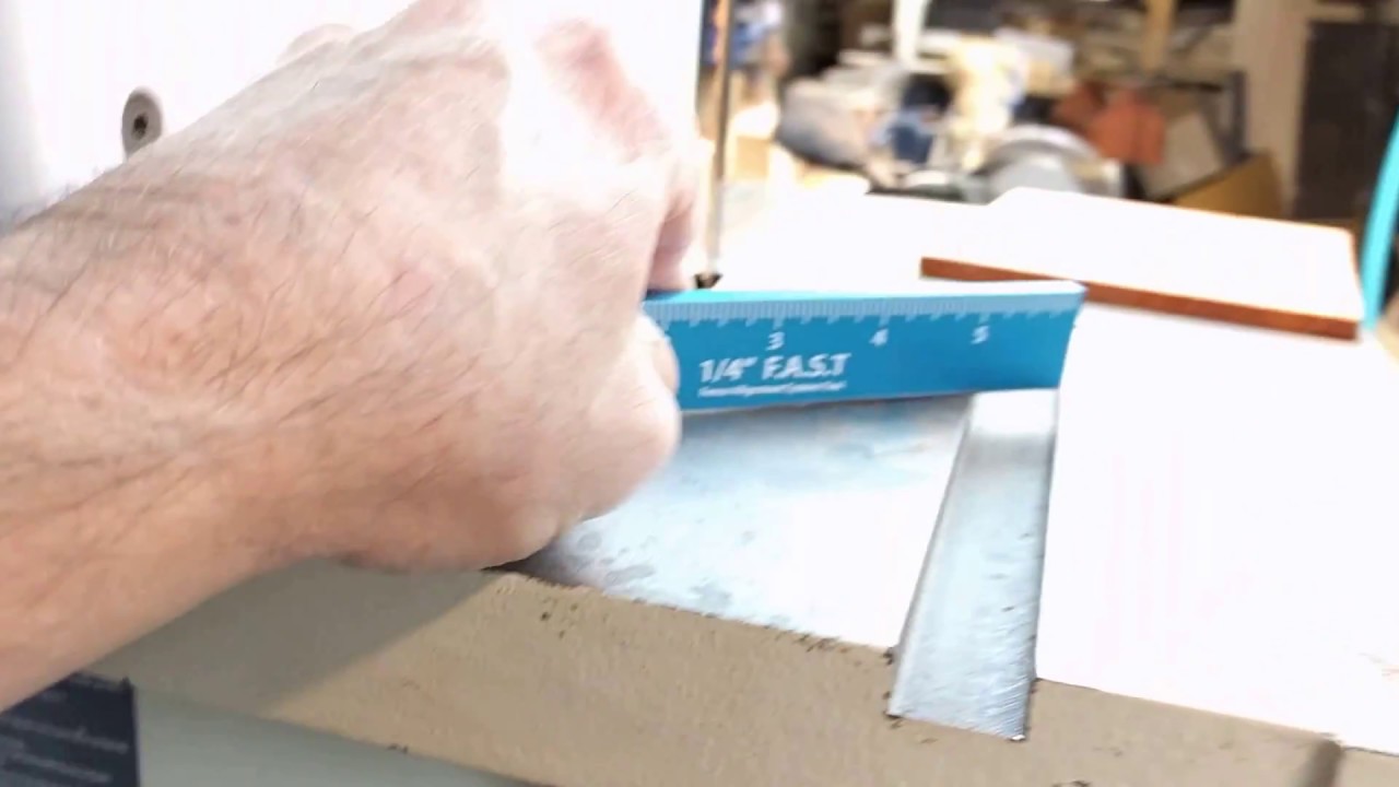 Carter F.A.S.T Fence Alignment System Tool. Carter FAST system - YouTube