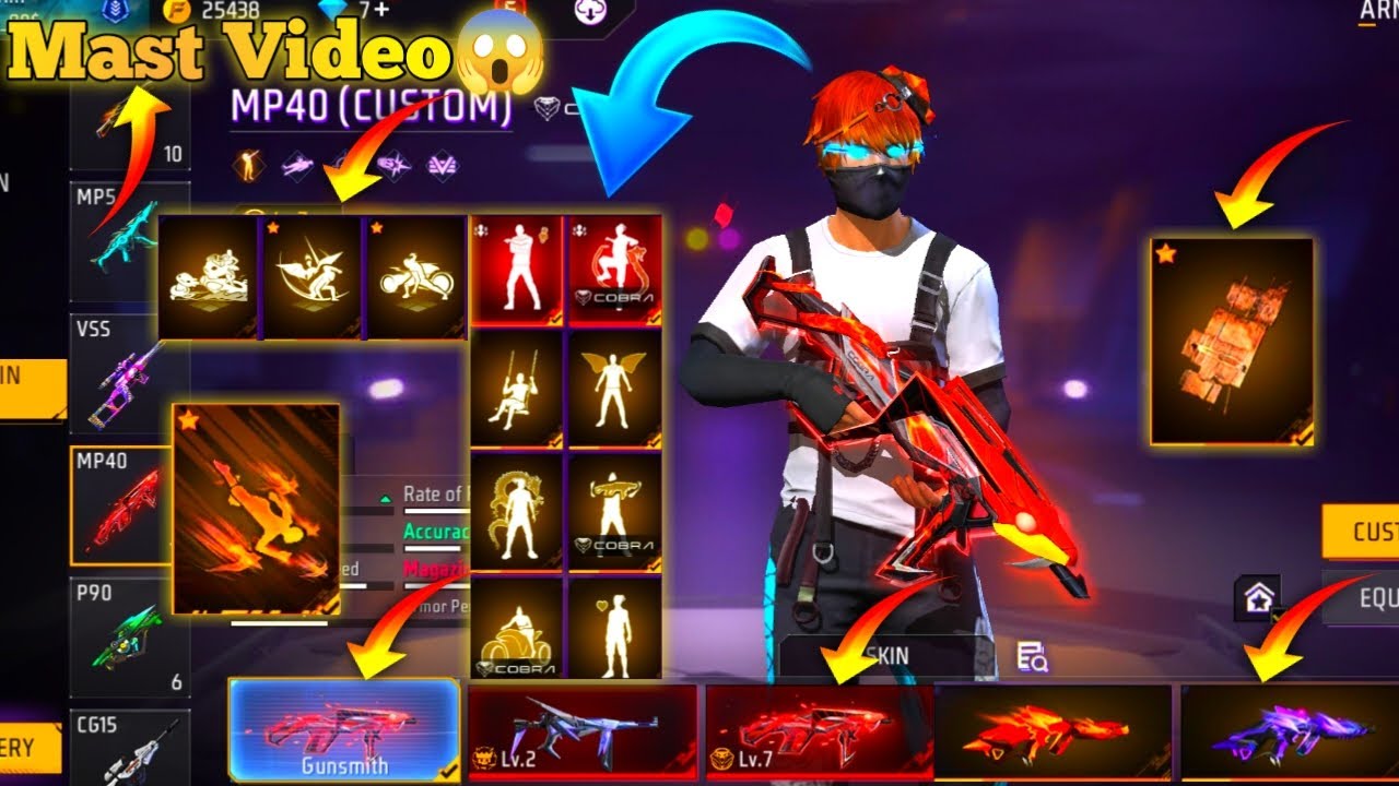 Free Fire Hip Hop Bundle Video Collection Available Today 😱 Black T ...