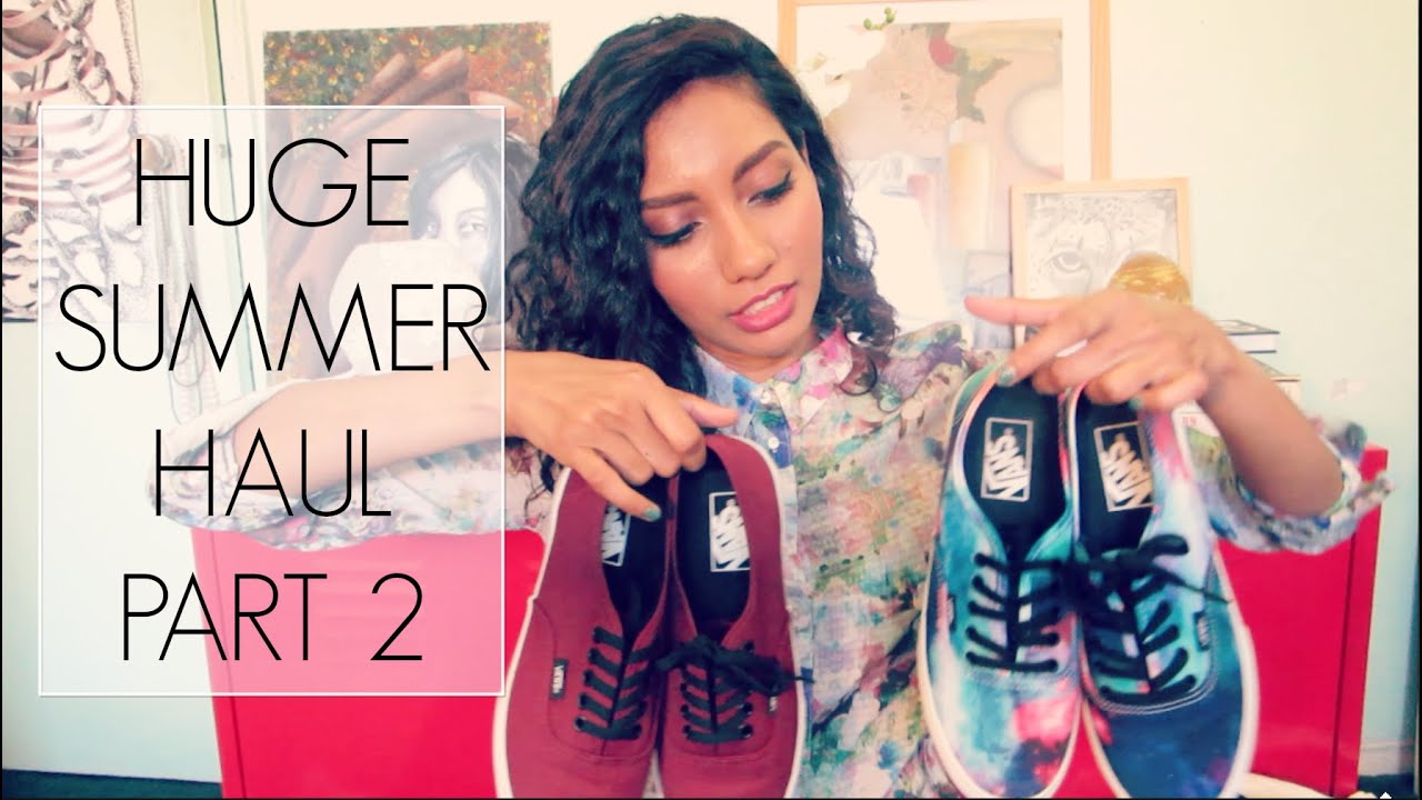 HUGE Summer Fashion Haul (Part 2): Shoes & Accessories - YouTube