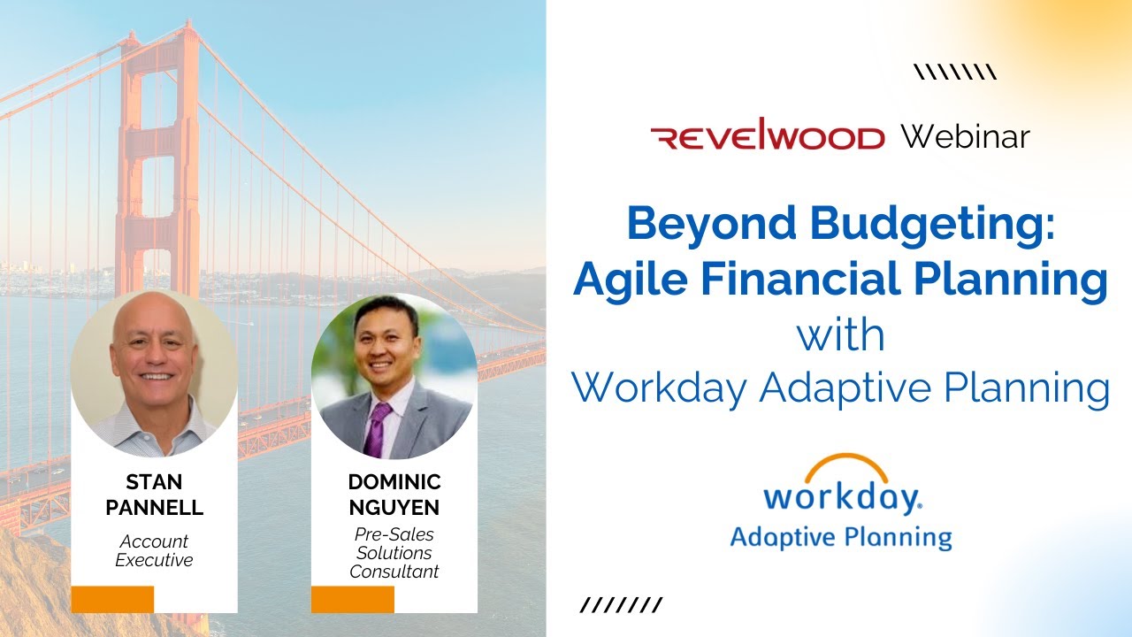 Beyond Budgeting: Agile Financial Planning with Workday Adaptive ...