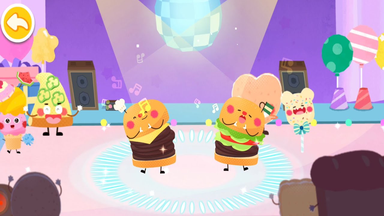 Game Babybus (DUNIA BAYI PANDA) : Menjadi Koki Burger dalam Game ...