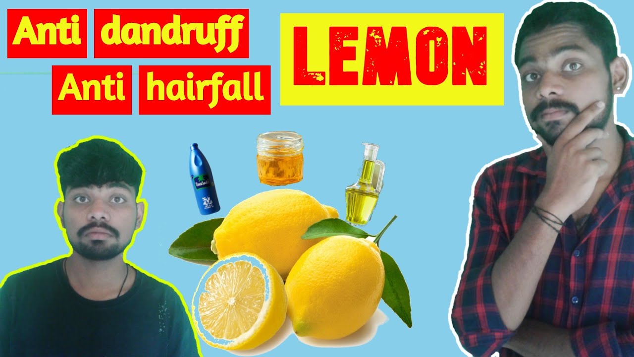 HOW TO USE LEMON FOR HAIRFALL & DANDRUFF !!HAIRFALL और DANDRUFF के लिए ...