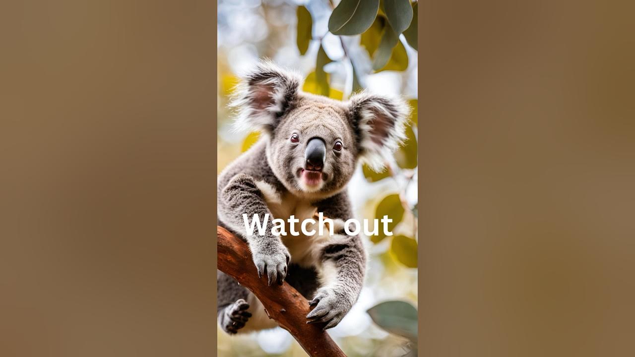 Falling koalas' - YouTube