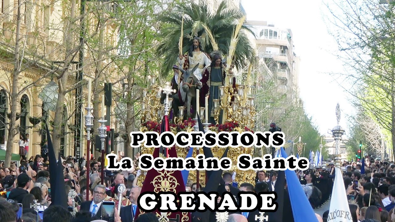 GRENADE : Processions de la Semaine Sainte - YouTube