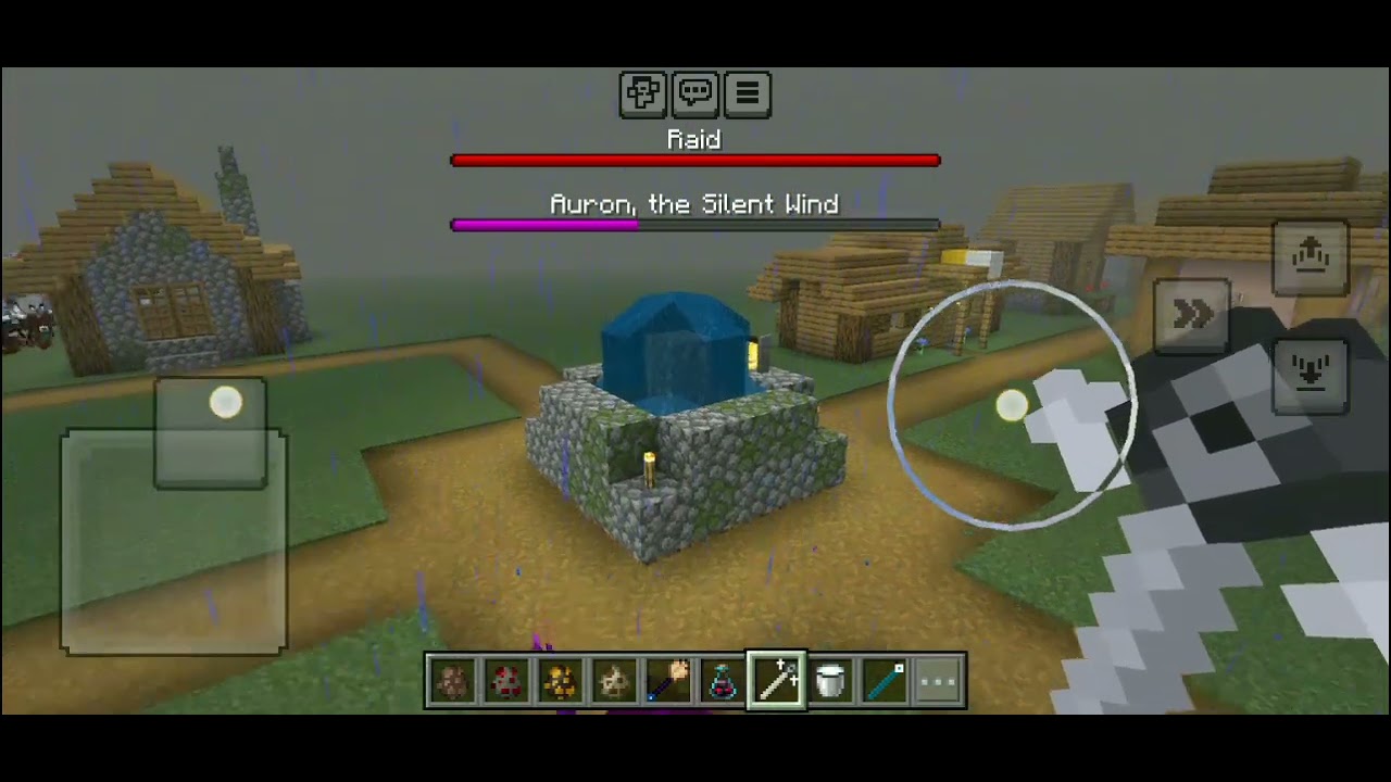 Forgotten legends + Auron and purple warden vs modified villager ...