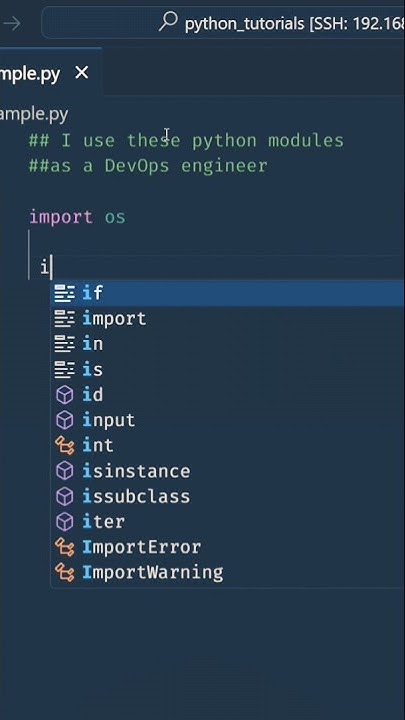 My favorite PYTHON modules as a DevOps Engineer - YouTube