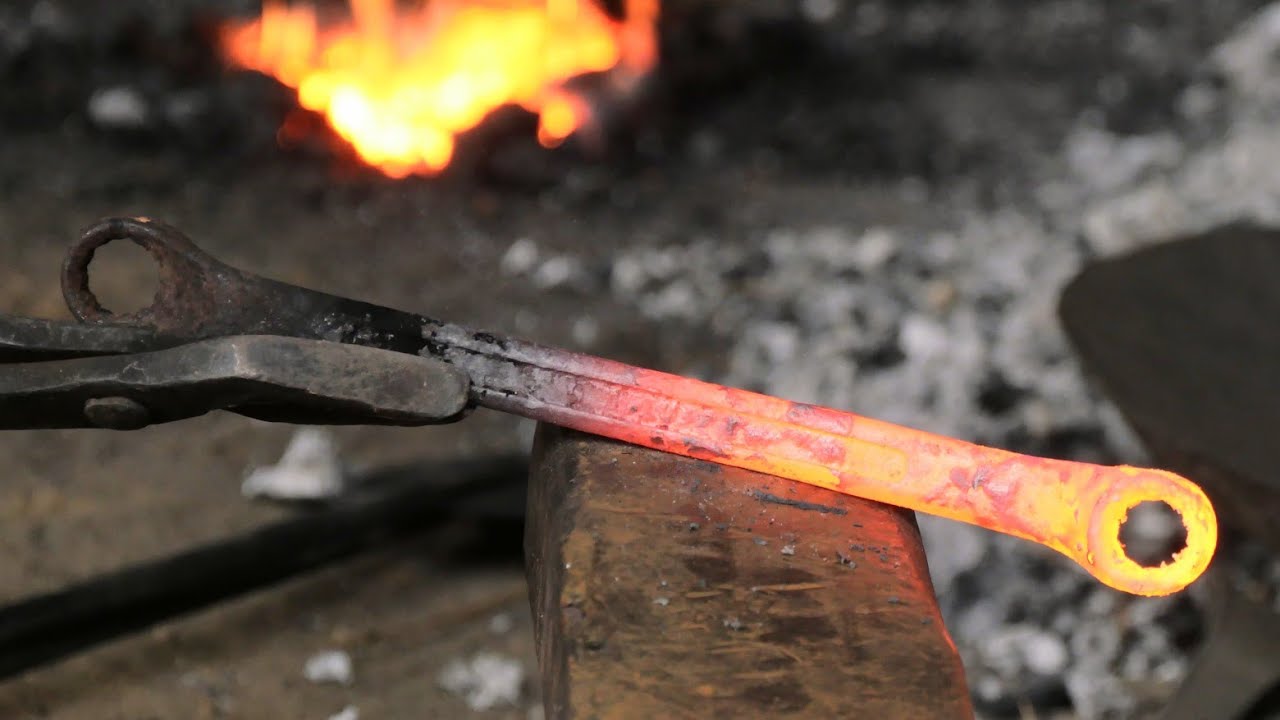 turn a rusty useless wrench into a knife | Taparia to knife ...