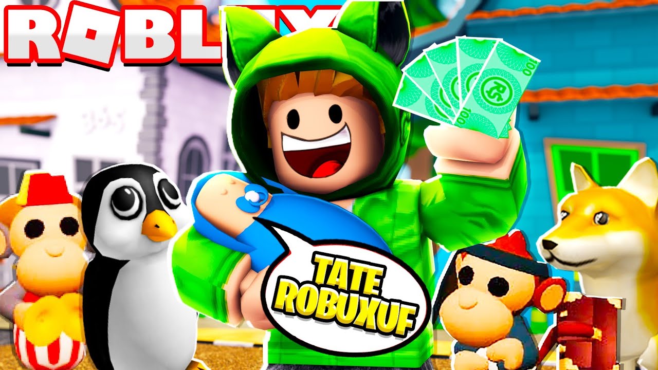ZOSTAŁEM SYNEM @FairOut W ROBLOX! *karmił mnie Robuxami* - YouTube