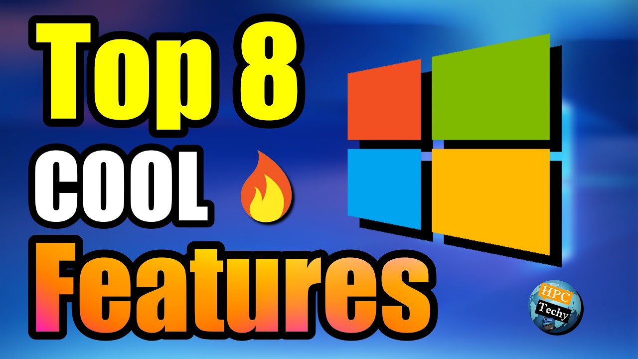 🔥8 COOL FEATURES || WINDOWS 10 || GOD MODE || SECRET MENU || DARK MODE ...