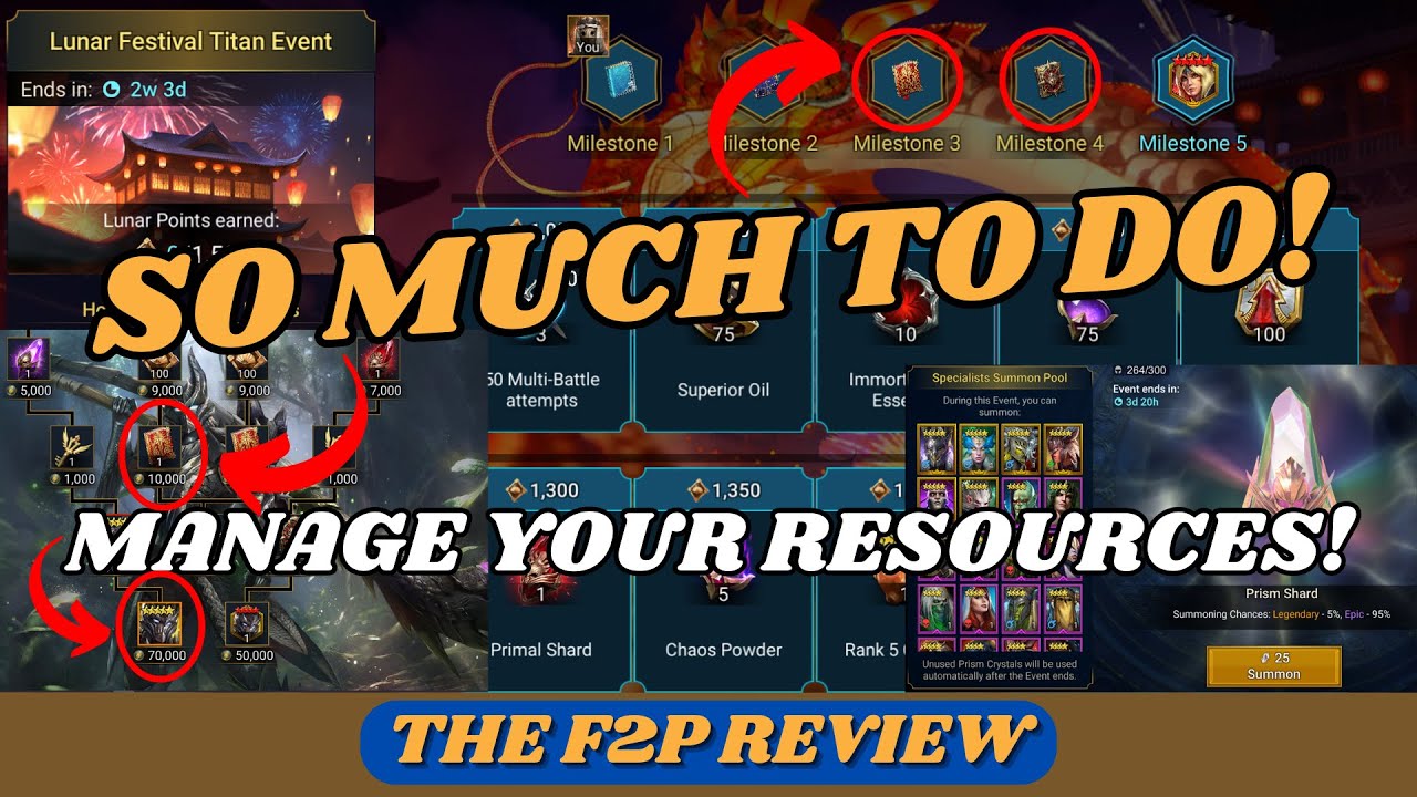 Monster Hunter Event Trifecta! | The F2P Review | RAID: Shadow Legends ...
