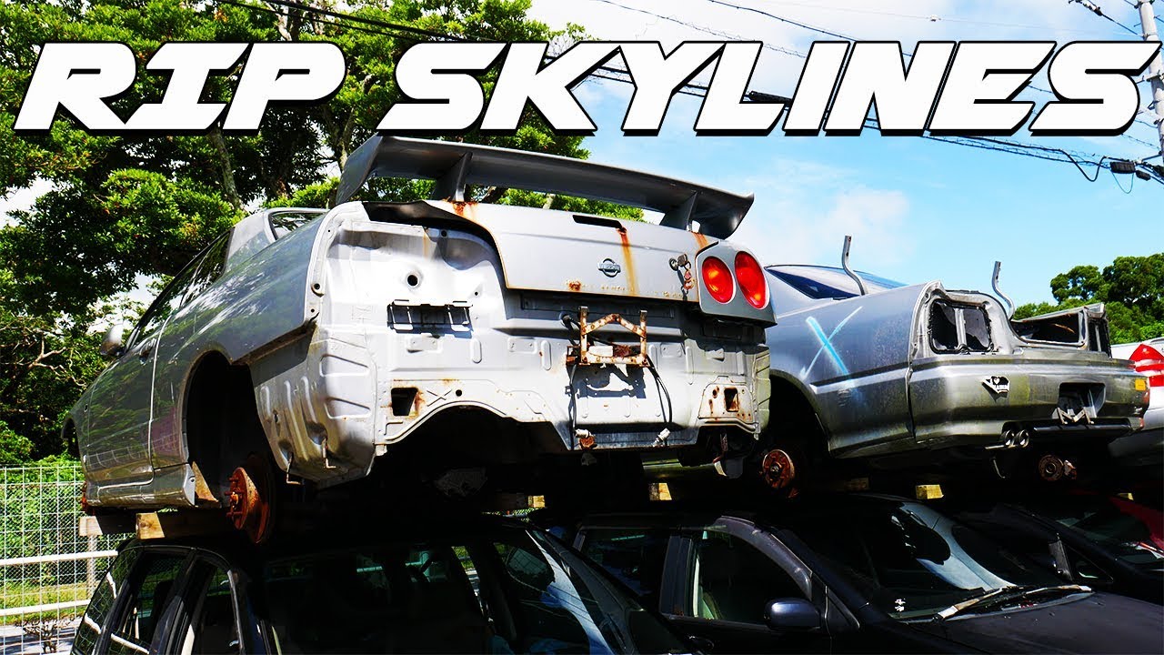 RARE JUNKED JDM CAR FINDS IN JAPAN | AE86, R34 SKYLINE, ALTEZZA, EVO VI ...