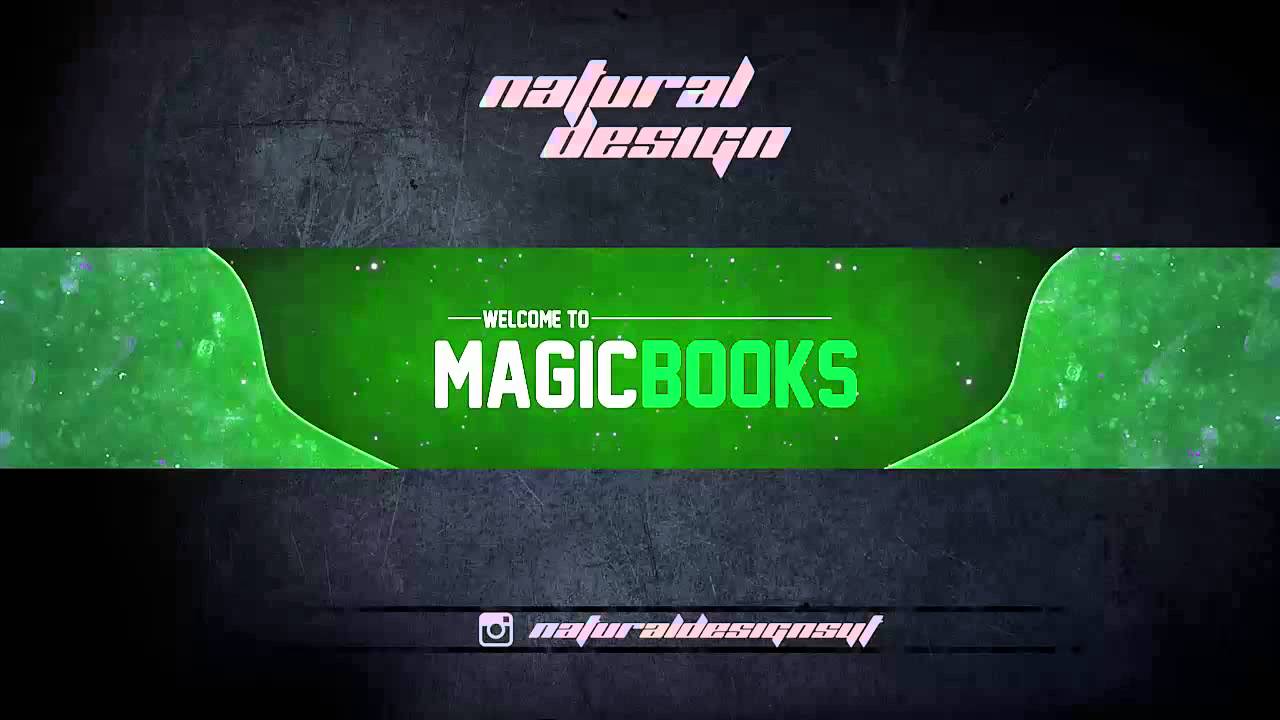 Banner Magic Books - YouTube